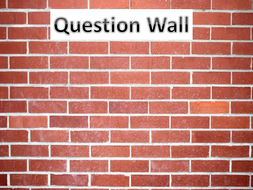 Question Wall. | Teaching Resources