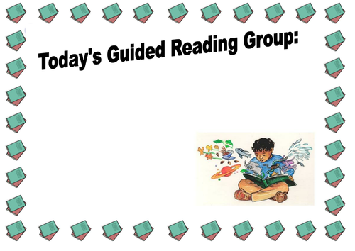 Guided Reading Group Poster | Teaching Resources