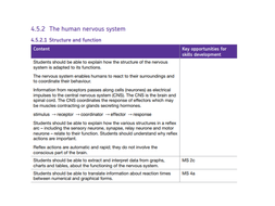 The Nervous System - New AQA Biology GCSE | Teaching Resources