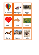 H Articulation Cards | Teaching Resources