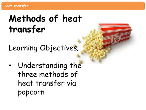 Heat transfer using popcorn | Teaching Resources