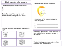 Heat transfer using popcorn | Teaching Resources