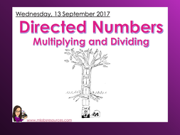 Multiplying and Dividing Negative Numbers - Full lesson with answers, quizzes & exam style ...
