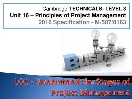 Cambridge Technicals - Business Studies Level 3 - 2016 -Unit 16 ...