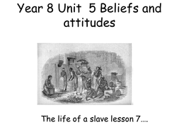 A whole lesson on slave punishments | Teaching Resources