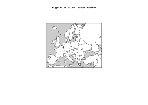 Conflict and Tension 1945-1925 (Cold War) Part 1 Revision Package ...