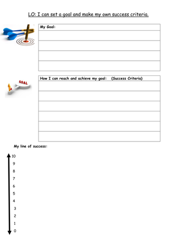 Going for Goals | Teaching Resources