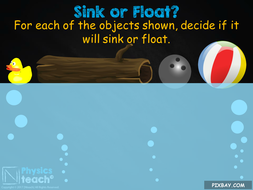 GCSE 9-1 AQA Physics - P11.4 - Upthrust and Flotation (How things float ...