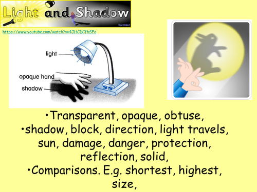 Science- Lower Key Stage 2- Light and Astronomy Pack. | Teaching Resources