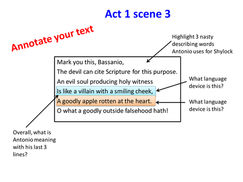 Merchant of Venice Worksheets | Teaching Resources