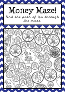 Money Mazes - UK Coin Identification | Teaching Resources