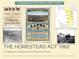 GCSE History American West 1800s. Development of the West. The ...