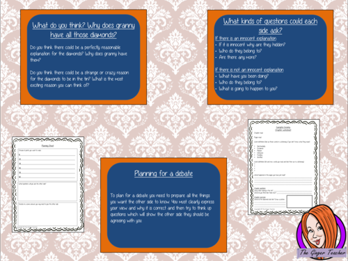 Speaking and Listening Debate Lesson – Gangsta Granny | Teaching Resources