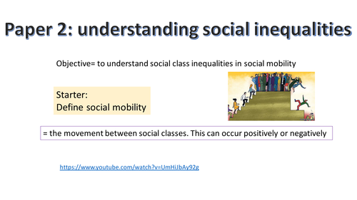 Ocr New A Level Sociology Understanding Social Inequalities Social