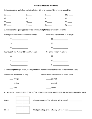 New AQA (9-1) GCSE Biology IVE:More about Genetics (4.6.3.3) | Teaching ...