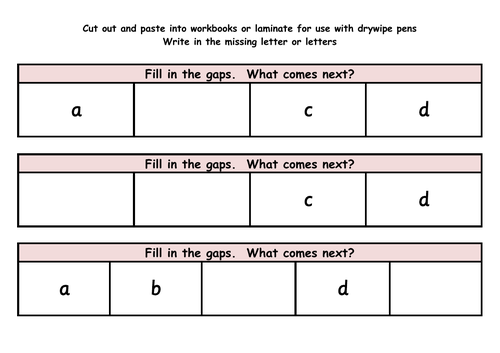 Alphabet Presentation, Lesson Plan, Alphabet flash cards, Missing ...
