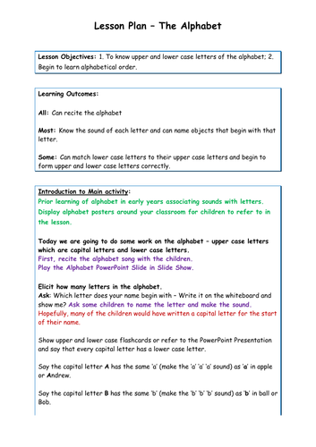 Alphabet Presentation, Lesson Plan, Alphabet flash cards, Missing ...