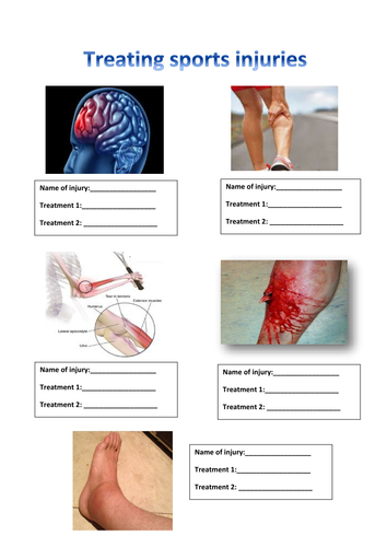 Reducing the risk of sports injuries LO3 lesson bundle | Teaching Resources