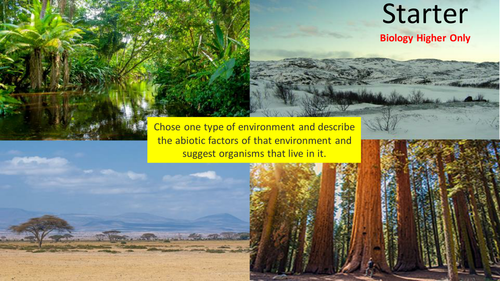 New AQA (9-1) GCSE Biology Ecology – Biodiversity, Effect of Human ...