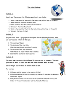 Atlas Challenge | Teaching Resources