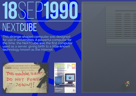 NeXTCube - Computing History Poster #4 | Teaching Resources