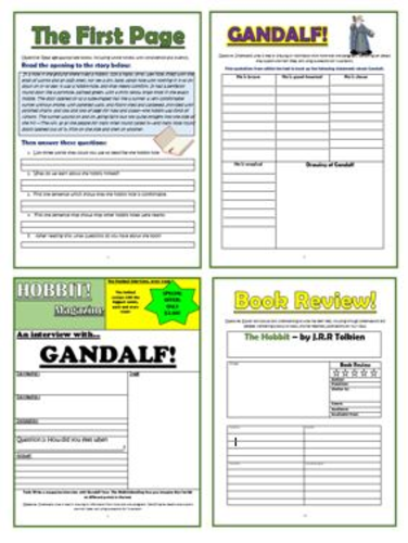 The Hobbit - KS2 Comprehension Activities Booklet! | Teaching Resources