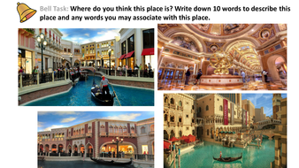 Changing Places Lesson 2- Sense of Place Vs Perception of Place ...