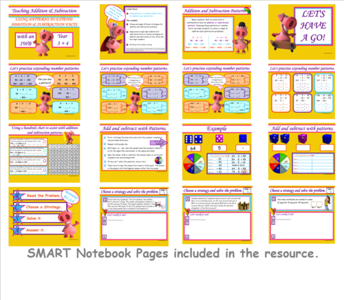 Using Patterns To Extend Addition And Subtraction Facts Teaching Resources