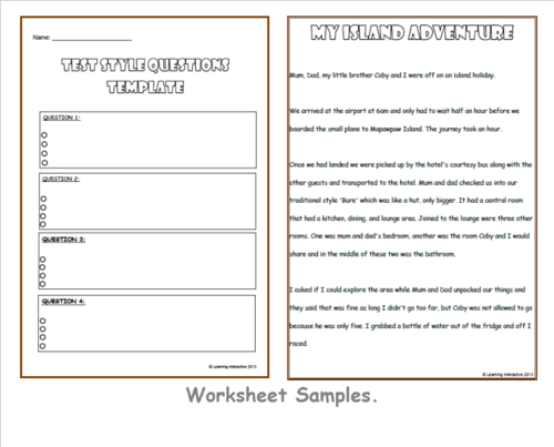 Working with the Super Six Comprehension Strategies – Test Style ...