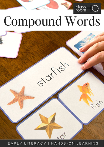 Compound Word Sorting Cards | Teaching Resources