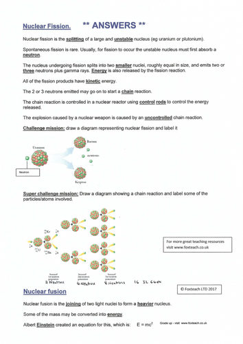 Radiation, atomic structure, half life, discovery of the nucleus ...