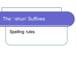 Spelling rules - The '-shun' suffix -tion, -sion, -cian | Teaching ...