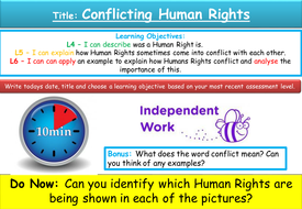 Year 7 Set of lessons - Introduction to Human Rights | Teaching Resources
