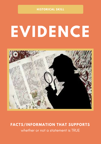 Historical Skills Display Posters | Teaching Resources