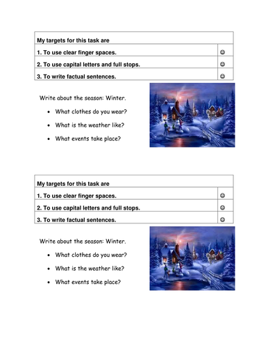 Key Stage 1- Let&#039;s Write stimulus. | Teaching Resources