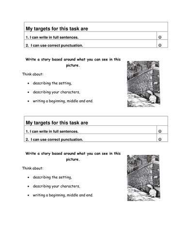 Key Stage 1- Let's Write stimulus. | Teaching Resources