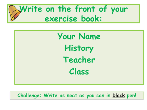 Introduction to History Year 7 | Teaching Resources