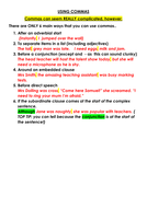 The London Eye Mystery - Lesson 2 - clauses and commas FREE SAMPLE ...