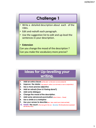 The London Eye Mystery - Lesson 4 - to be able to use a variety of ...