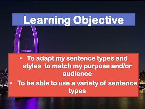 The London Eye Mystery - Lesson 4 - to be able to use a variety of ...