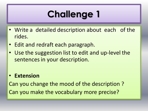 The London Eye Mystery - Lesson 4 - to be able to use a variety of ...