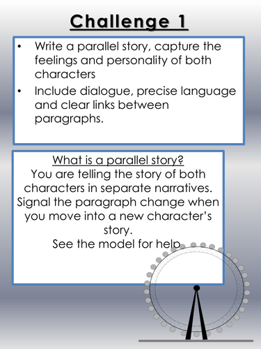 The London Eye Mystery- Lesson 9 - To use dialogue to advance ...