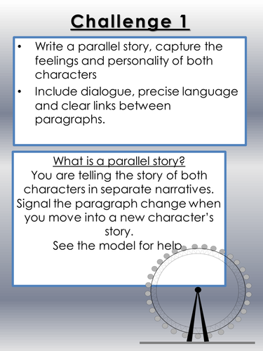 The London Eye Mystery- Lesson 9 - To use dialogue to advance ...