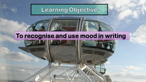 The London Eye Mystery - Lesson 12 - Creating mood in writing ...