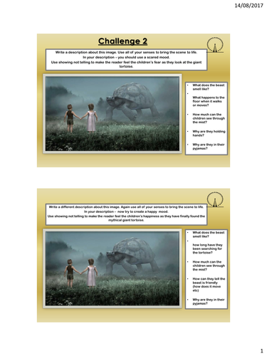 The London Eye Mystery - Lesson 12 - Creating mood in writing ...