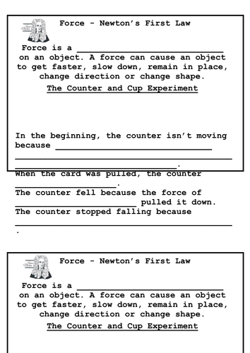 Science and Technology Unit of Work - Forces | Teaching Resources