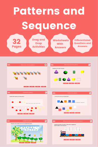 Patterns & Sequences - Year 2, Key stage 1 | Teaching Resources