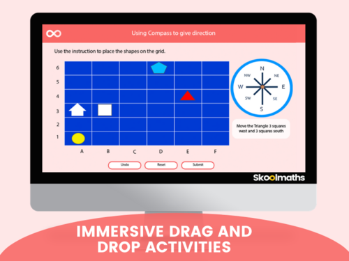 Position and Direction - Year 2 Digital Lesson and Activities ...
