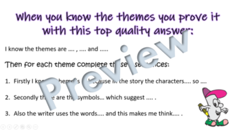 Comprehension Lessons on Identifying Themes when Reading KS2 | Teaching ...