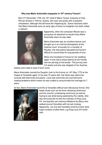 Lesson 3 - French Revolution and Napoleon | Teaching Resources